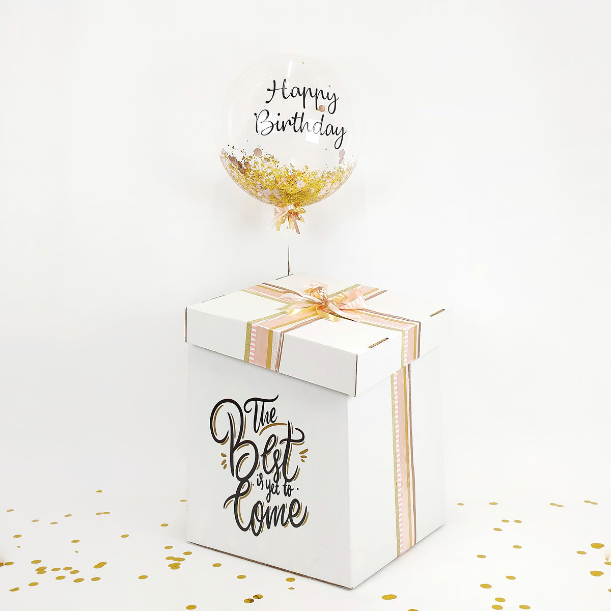 Balloon Box Happy Birthday